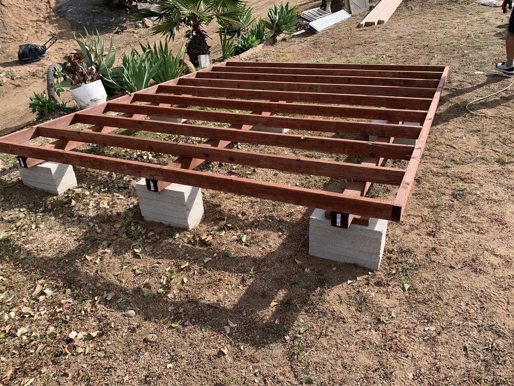 Floating Shed Construction
